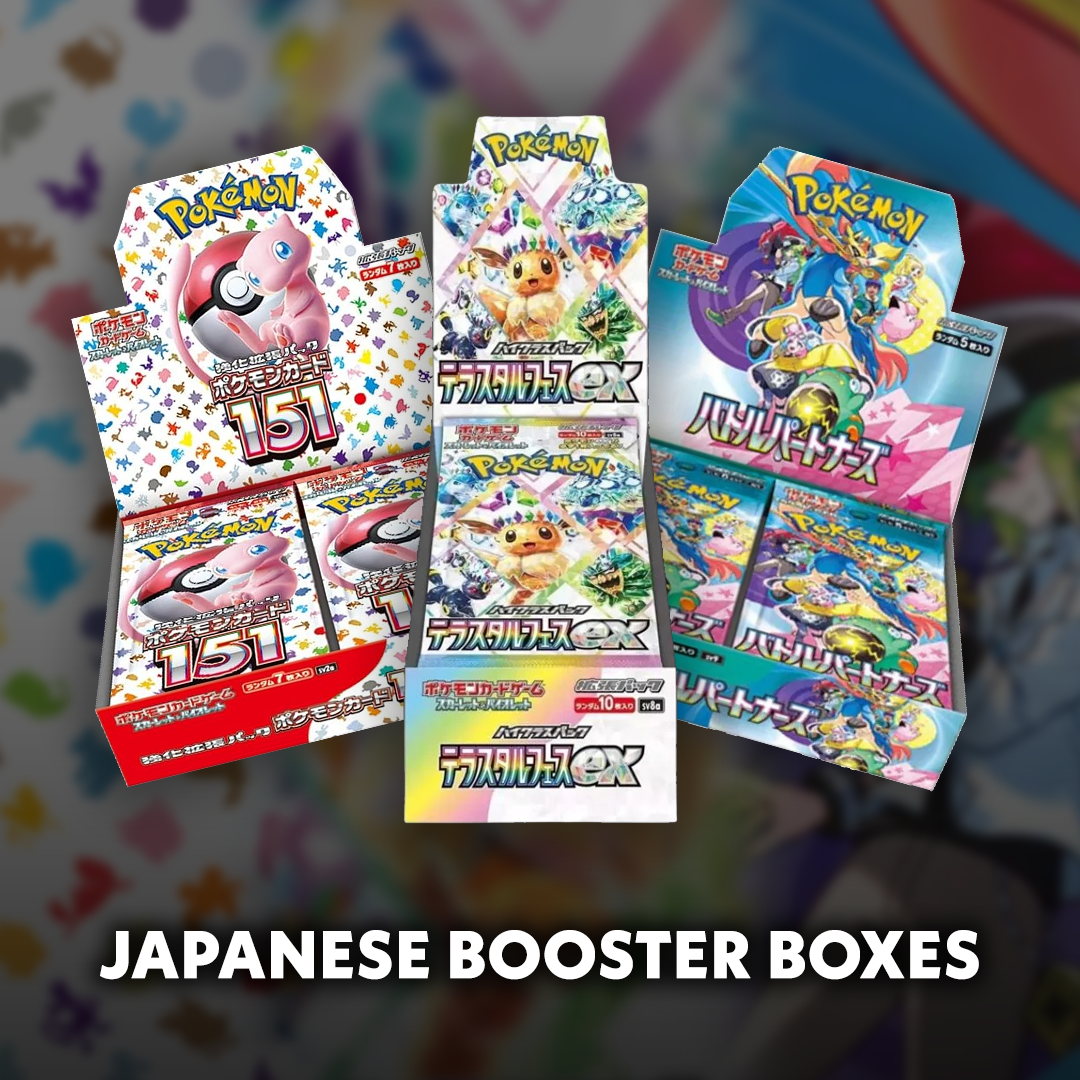 Japanese Pokémon Booster Boxes - Japanese Pokemon Cards Canada - High ...